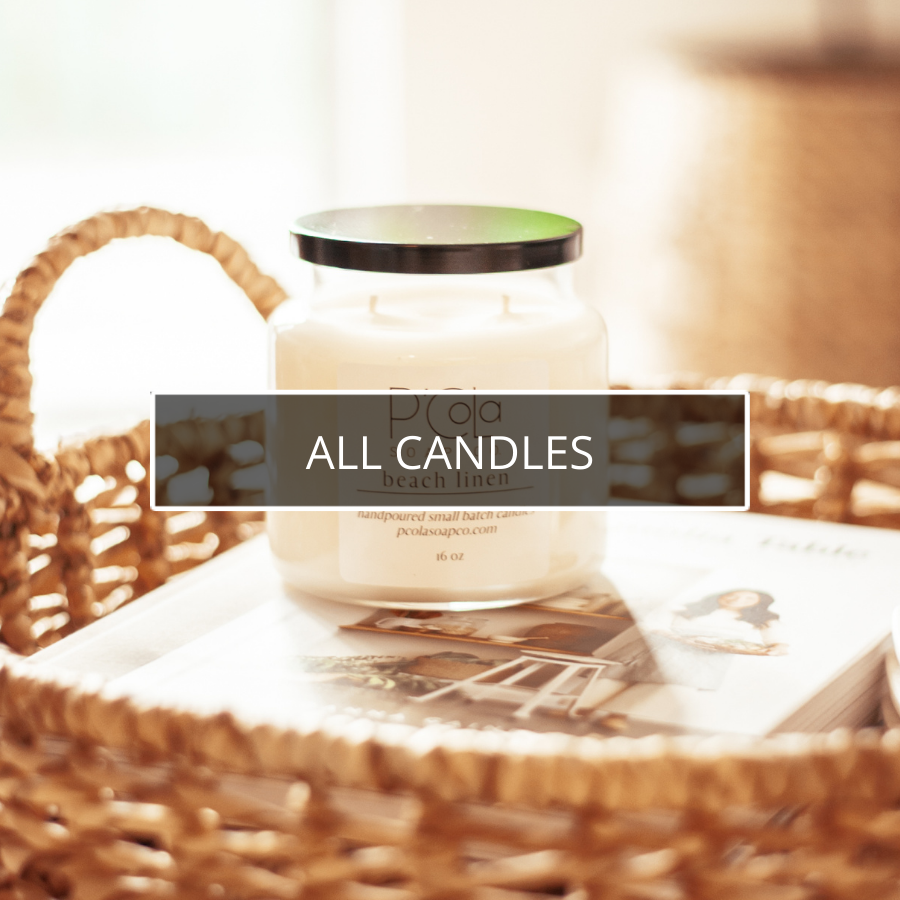 Handmade Soy Blend Candles - P'Cola Soap Co. – P'cola Poured